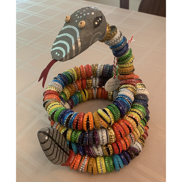 Sally's Recycled Snakes - Hallmarket