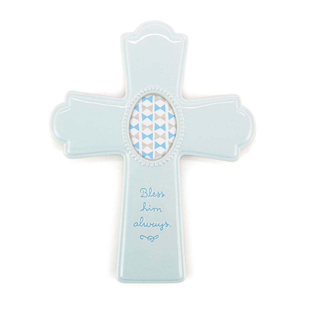 Blue Photo Frame Cross - Hallmark Corporate