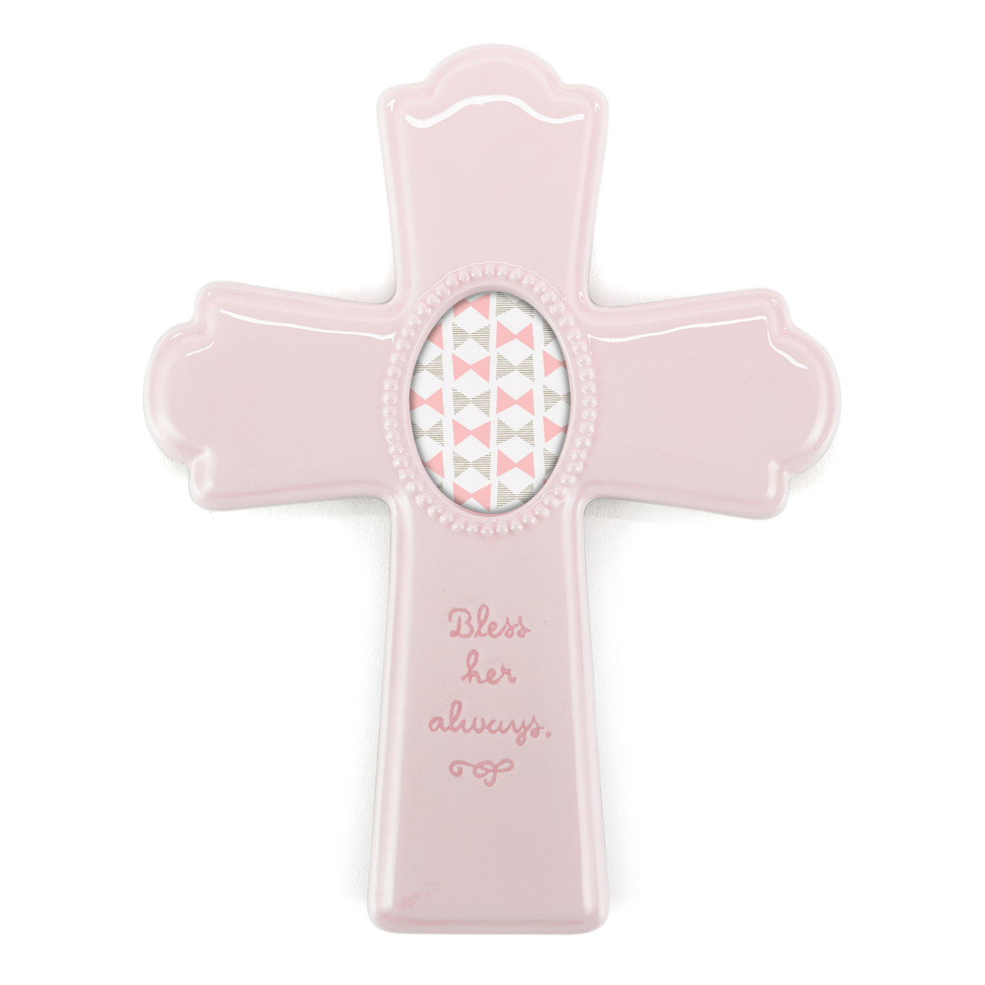 Pink Photo Cross Frame - Hallmark Corporate