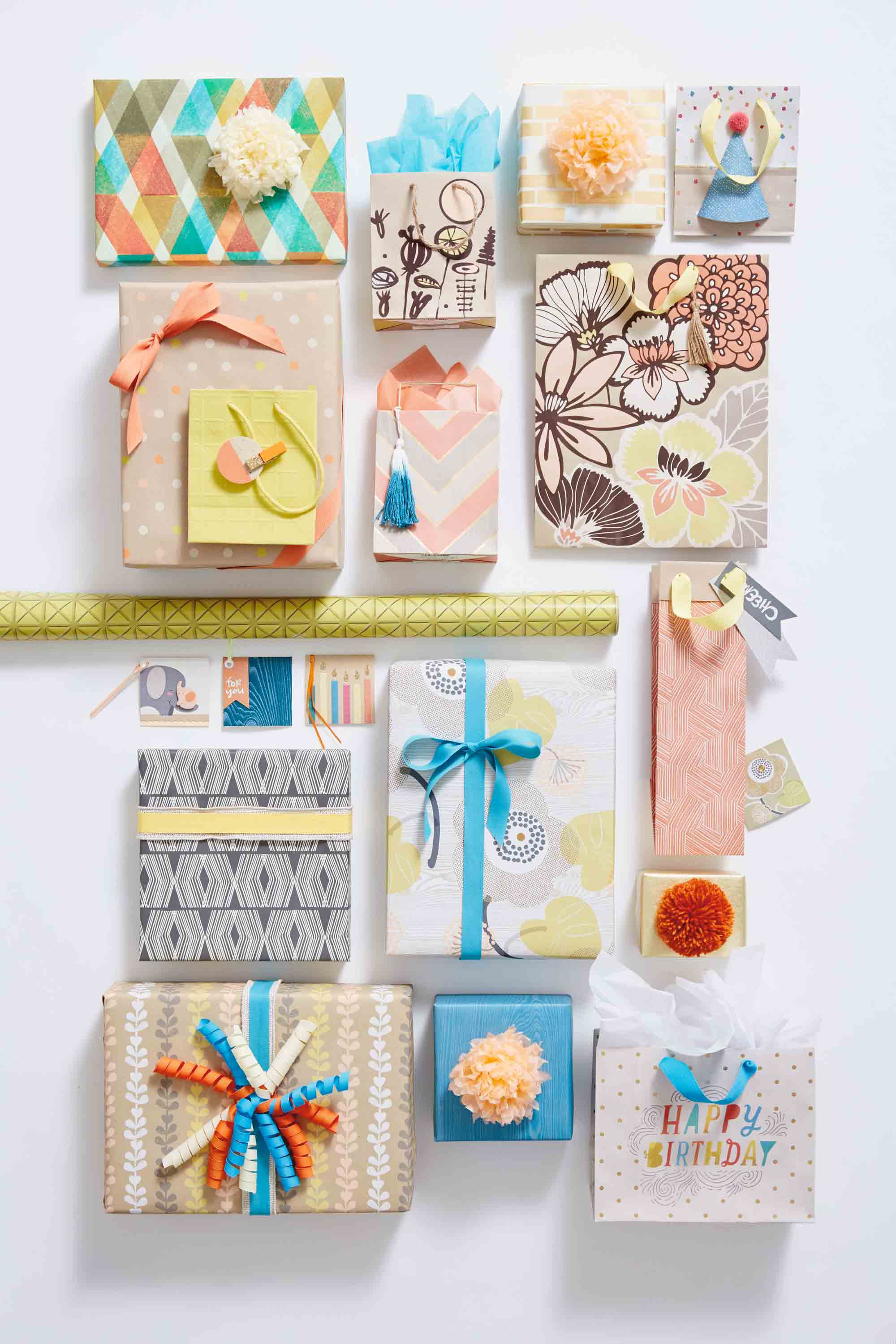 Hallmark Gift Wrap - Eclectic Kraft Collection - Hallmark Corporate