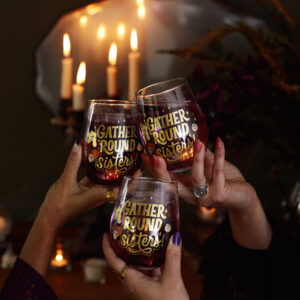Disney Hocus Pocus Wine Glass Hallmark - Hallmark Corporate